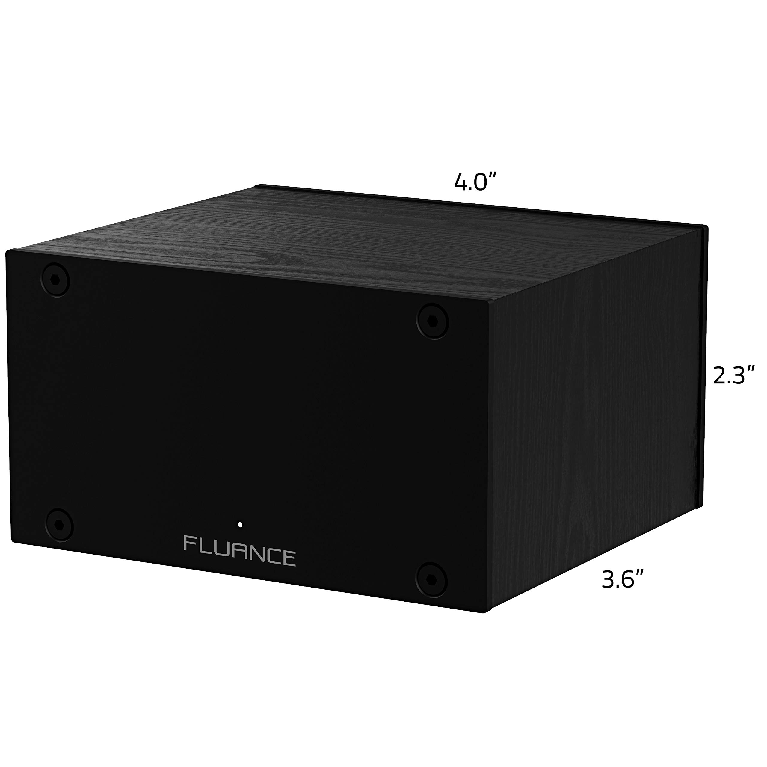 Fluance PA10 High Fidelity Phono Preamp (Preamplifier) with RIAA Equalization for MM Turntables/Vinyl Record Players