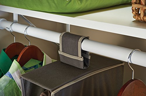 ClosetMaid 31464 10-Shelf Hanging Closet Organizer, Gray