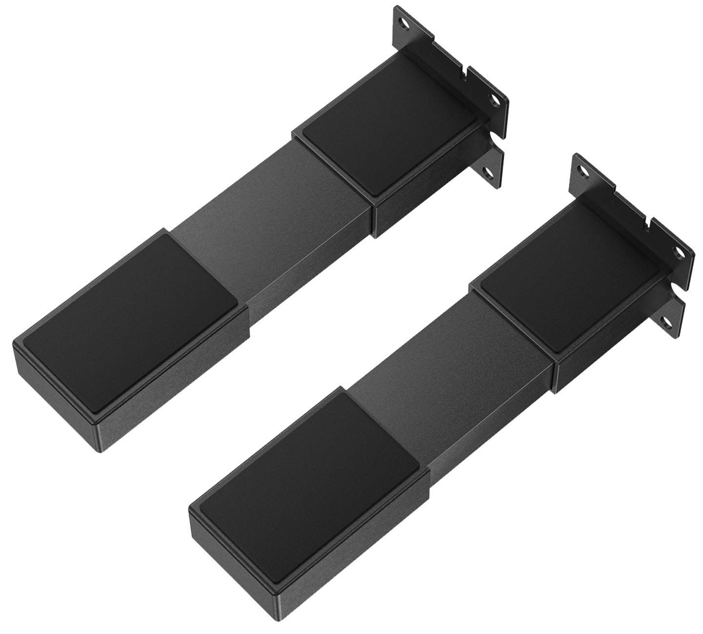 Adjustable Universal Soundbar Mount Bracket Shelf- Extends 4.92" to 7.09" Sound Bar Mount for Samsung, Onn, Roku, JBL, Vizio, Sony, Bose and More Brands, Soundbar Wall Mount Mounting Brackets Kit