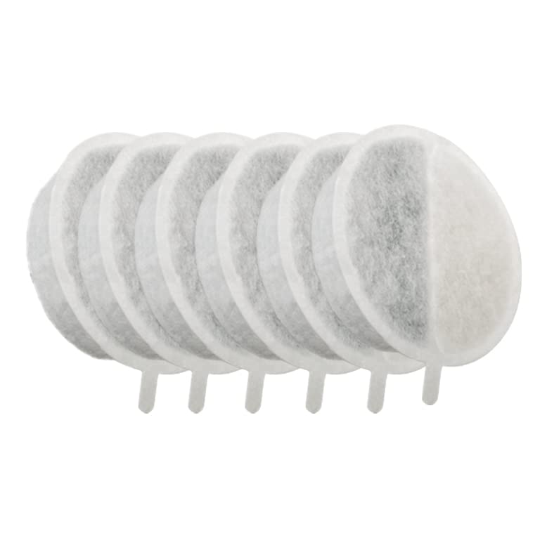 Nugget Cat Fountain Filters, Fits Both Nugget and Nugget Lite Cat and Dog Water Drinking Fountains (6-Pack)