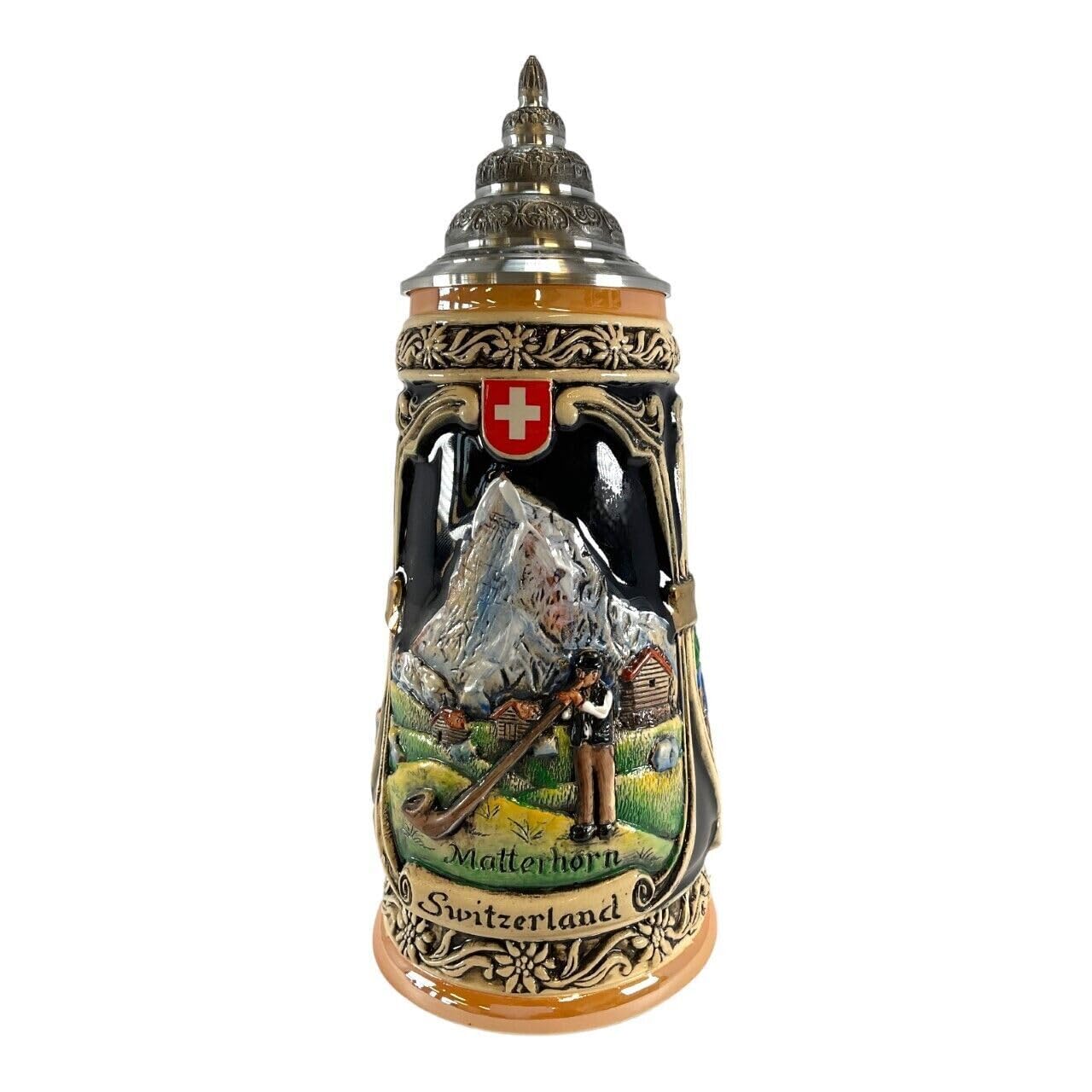 Matterhorn Switzerland German Beer Stein .5L New Mug Germany Limited Edition - Christmas Ornament and Holiday Gift