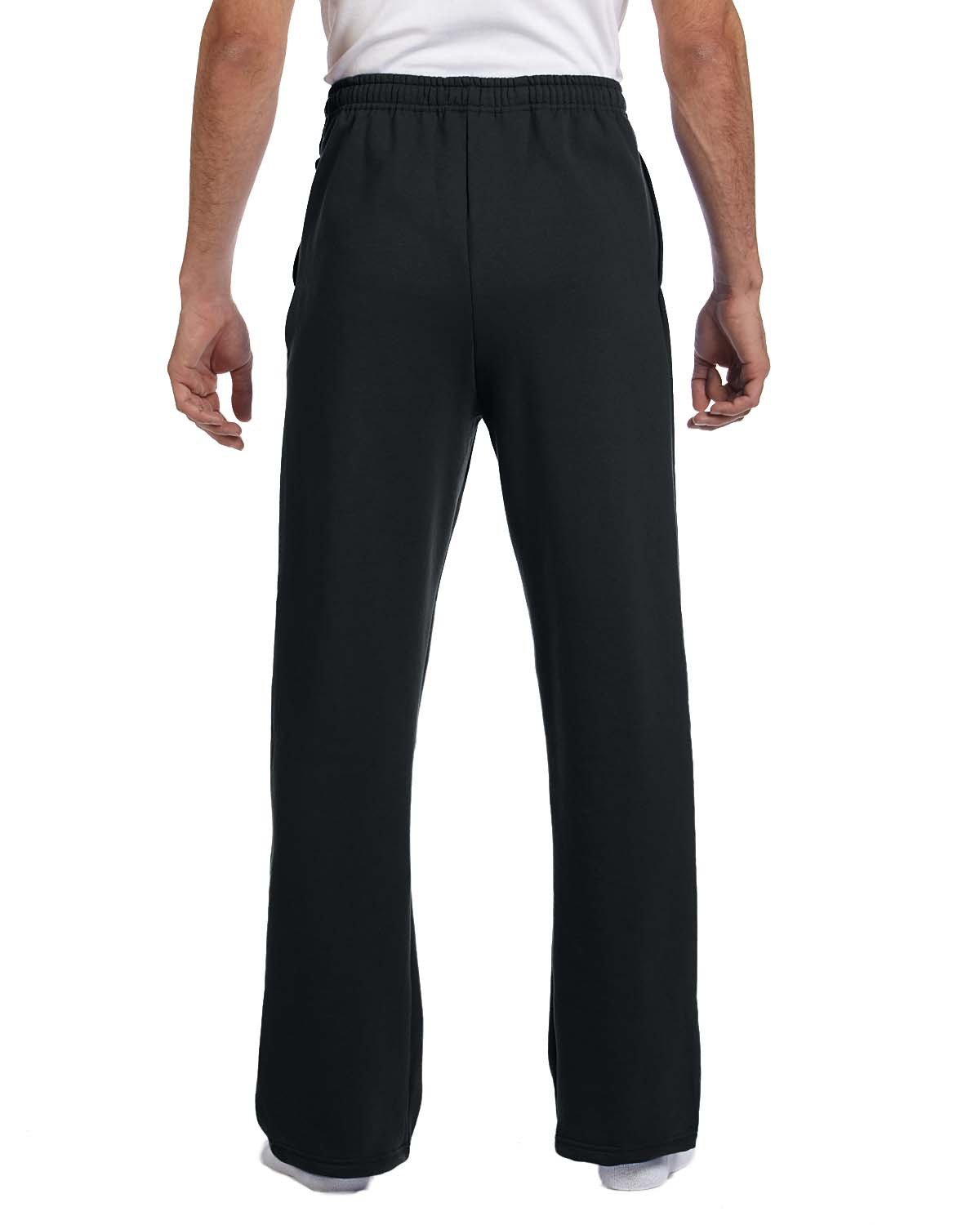 Jerzees Adult Open-Bottom Sweatpants with Pockets (974)