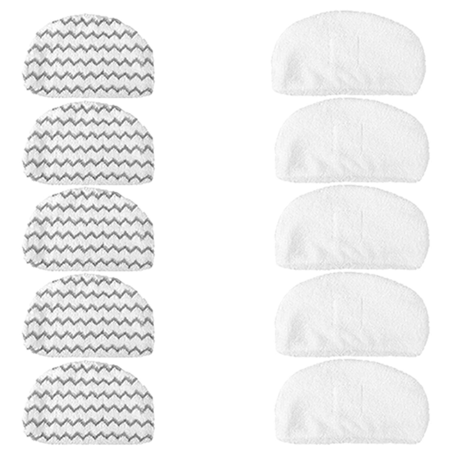 10PK Amyehouse Replacement Pads Compatible with Bissell Powerfresh Steam Mop 1940 1440 1806 1544 2075 2685 Series 19401 19404 19409 1940A 1940F 1940N 1940T 1940Q 1940W B0006 15441 15443 2181 2814