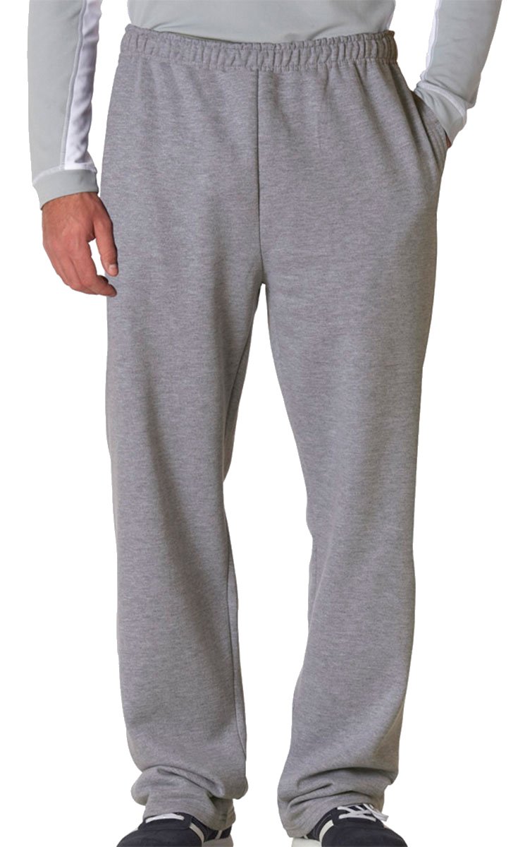Jerzees Adult Open-Bottom Sweatpants with Pockets (974)