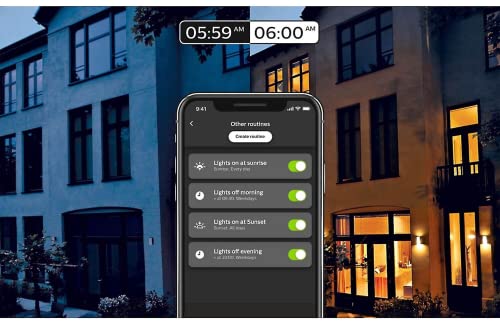 Philips Hue 4-Pack Soft White A19 E26 Dimmable Only Smart Bulb Starter Kit with Hub (Voice Compatible with Amazon Alexa, Apple Homekit and Google Home)