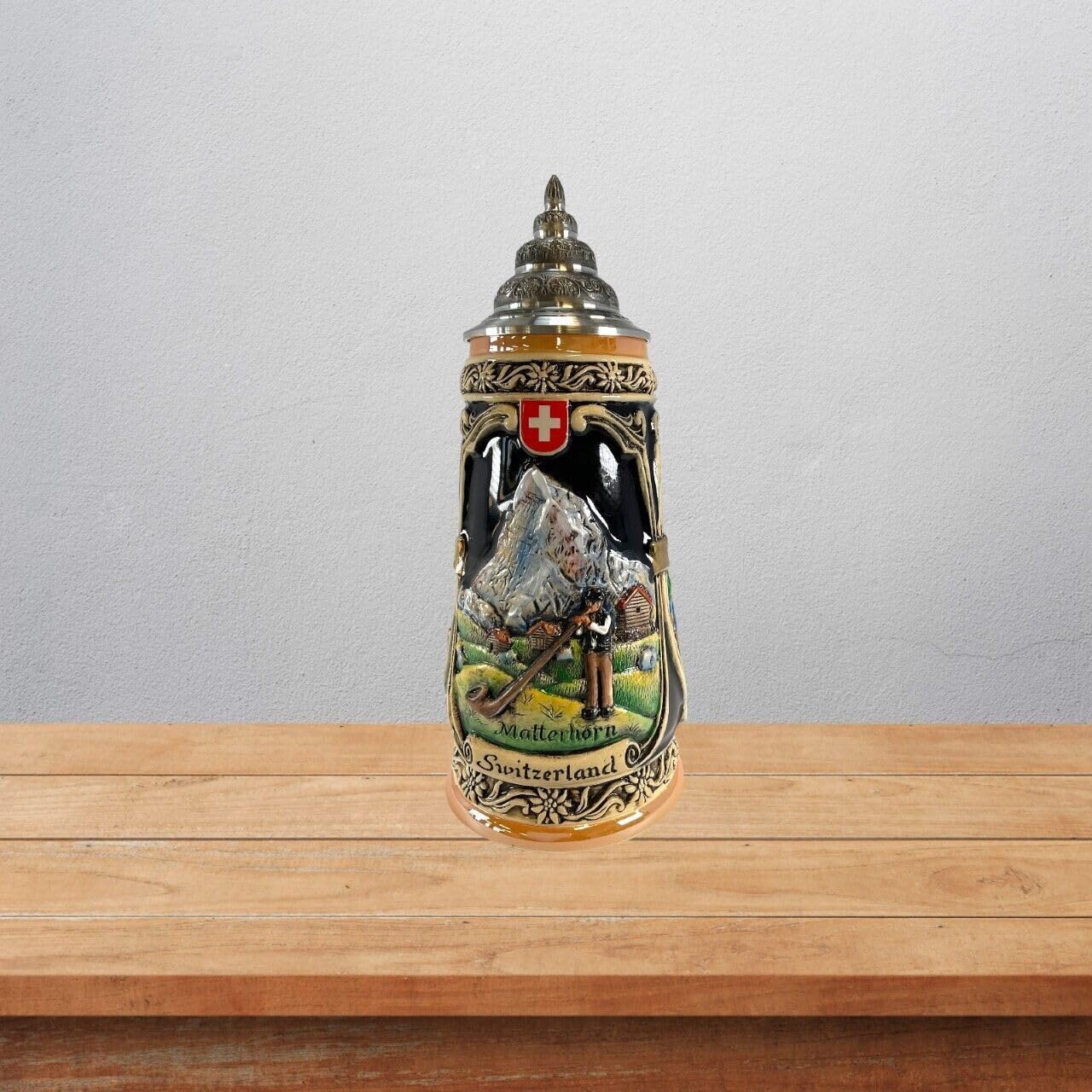 Matterhorn Switzerland German Beer Stein .5L New Mug Germany Limited Edition - Christmas Ornament and Holiday Gift