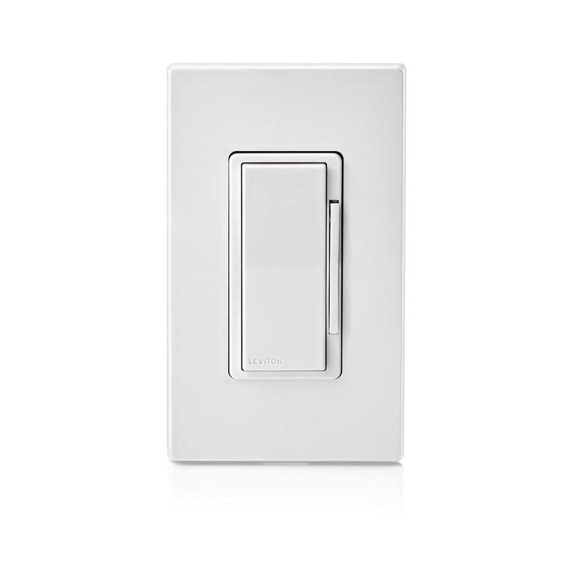 Leviton Decora White 600 W WiFi Smart Dimmer Switch 1 pk - Total Qty: 1