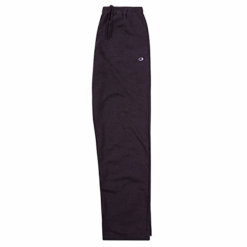 Champion Big and Tall Sweatpants for Men – Open Bottom Men’s Fleece Sweatpants Charcoal Heather