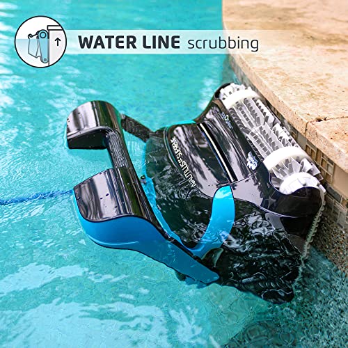 Dolphin Nautilus CC Supreme WiFi Operated Robotic Pool [Vacuum] Cleaner - Ideal for In Ground Swimming Pools up to 50 Feet - Easy to Clean Top Load Filter Cartridges