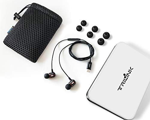USB C Headphones Wired Type C Earbuds Headset - with Mic and Volume Control Compatible with iPad Pro 11" 12.9" 2018/2020/MacBook/MacBook Pro/New MacBook Air, Google Pixel/5 4 3 2 XL, Samsung Galaxy