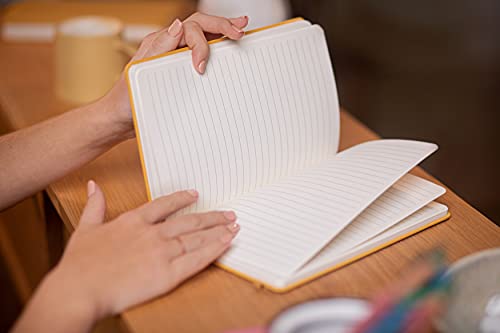 ANECDOTE. Lined Journal Notebook. Hard Cover, Ruled, Thick 100 gsm Paper, A5 size: 8.3 inches x 5.4 inches. Use for School, Office, Home or Business. (Evergreen)