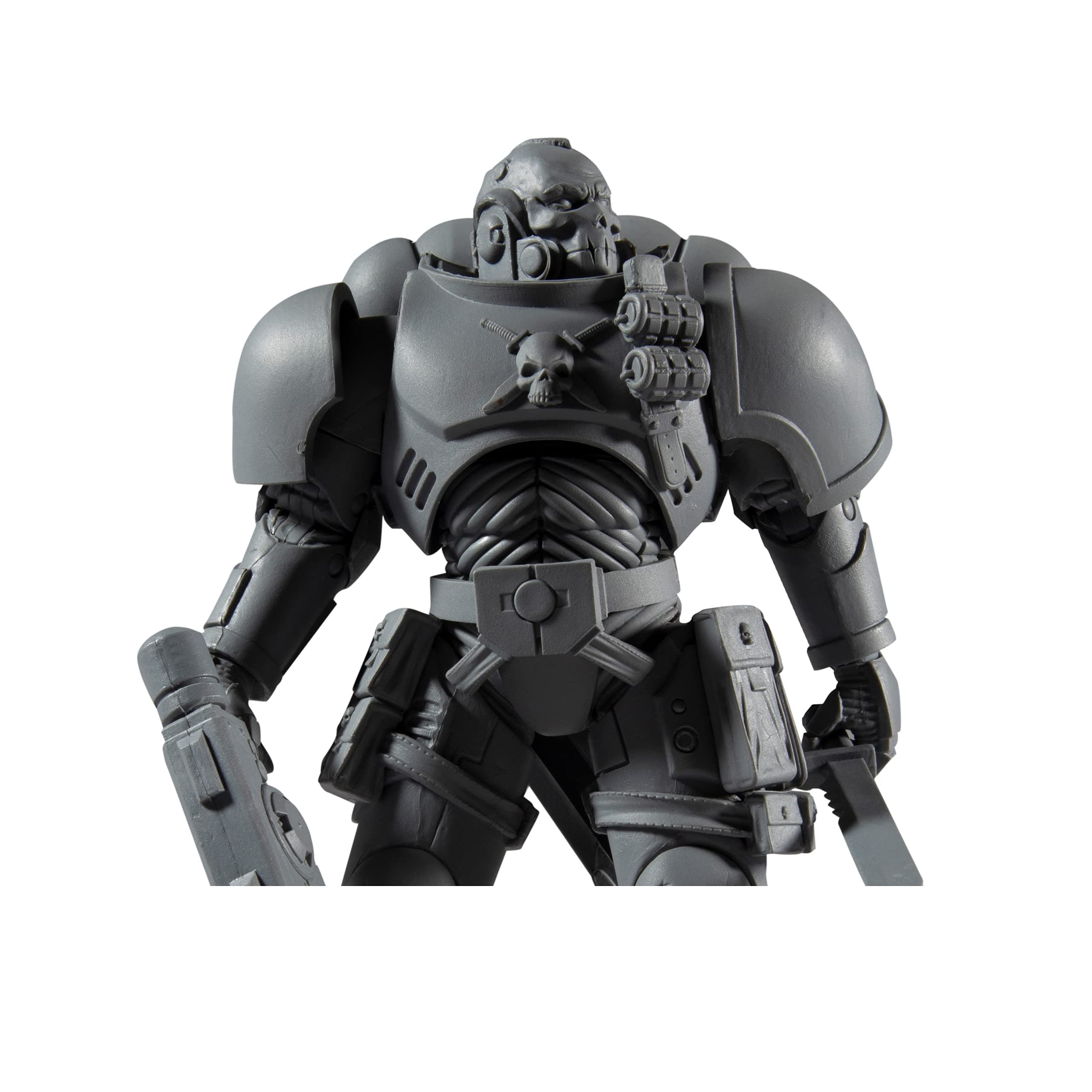 McFarlane Toys Warhammer 40,000 Space Marine Reiver (Artist Proof) with Grapnel Launcher & Base 7" Action Figure
