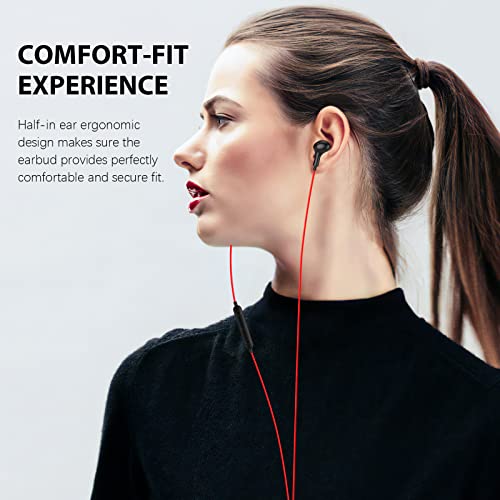 HGCXING USB C Earbuds for Pixel 6 7 Pro, USB C Headphones Magnetic Wired Earbuds Noise Canceling Microphone Volume Control Stereo Bass in Ear Earphones for Galaxy S22 S21 Ultra S20 FE Z Flip 4 3 iPad