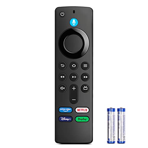Replacement Voice Remote (3rd GEN) L5B83G for Amazon Fire TV Stick (2nd Gen, 3rd Gen, Lite, 4K),Amazo Fire TV Cube (1st Gen and Later), and Amazon Fire TV (3rd Gen)