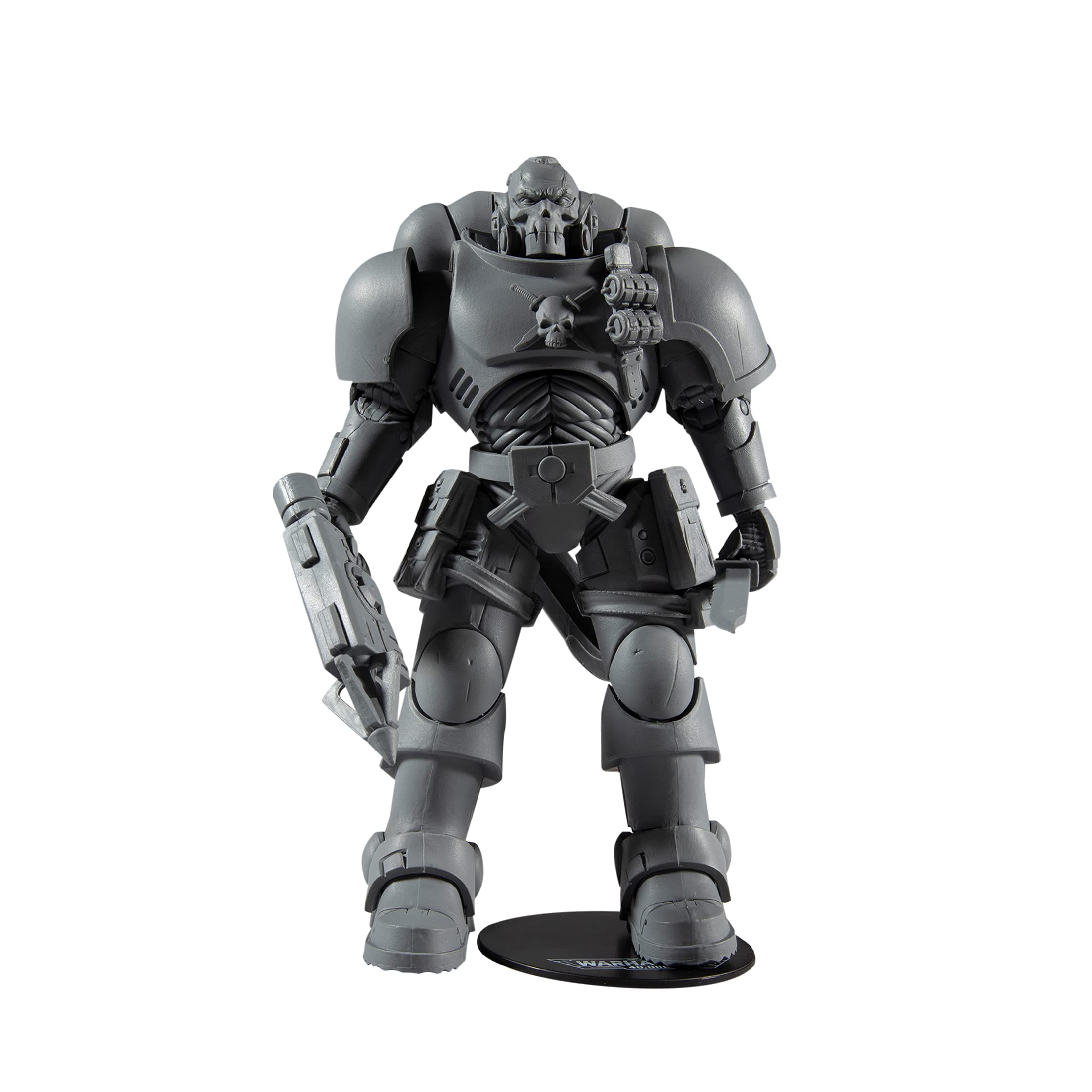 McFarlane Toys Warhammer 40,000 Space Marine Reiver (Artist Proof) with Grapnel Launcher & Base 7" Action Figure