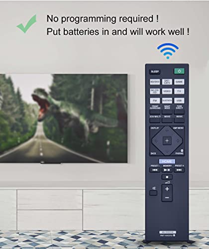 Replacement Remote Control for Sony STR-DH770 STR-DN1080 AV Receiver
