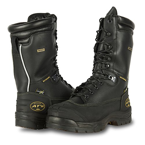 Oliver by Honeywell 65690 65690-BLK-100 10" Steel Toe Leather Work Boot