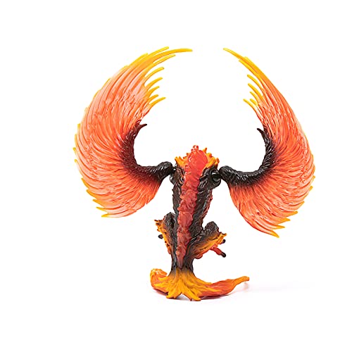 Schleich Eldrador , Lava Monster Mythical Creatures Toys for Kids, Fire Eagle Action Figure with Movable Wings, Ages 7+