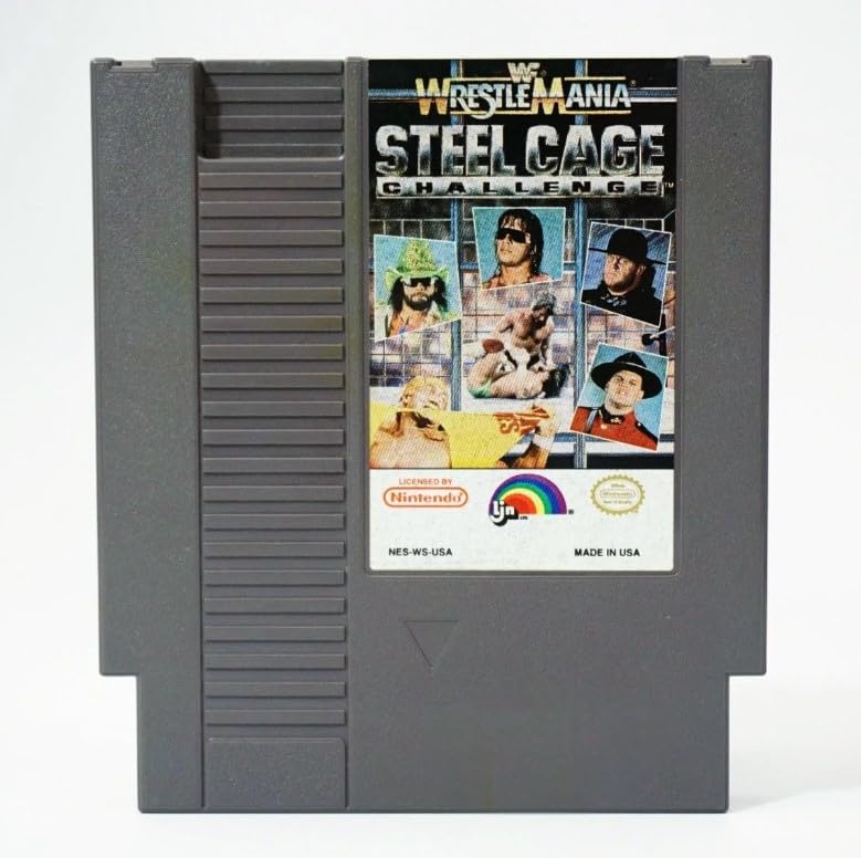 WWF Steel Cage - Nintendo NES (Renewed)