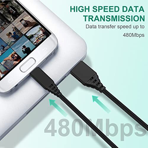 Charger Cord for Motorola Moto G5 G5S G4 E5 E4 C Plus E6 E5/Play/Cruise/Supra,Samsung Galaxy J5 J7 J3 A6 J2,Fast Charge Charging Wire,Micro USB Phone Power High Speed Data Cable 3FT 6FT 6FT 3Pack