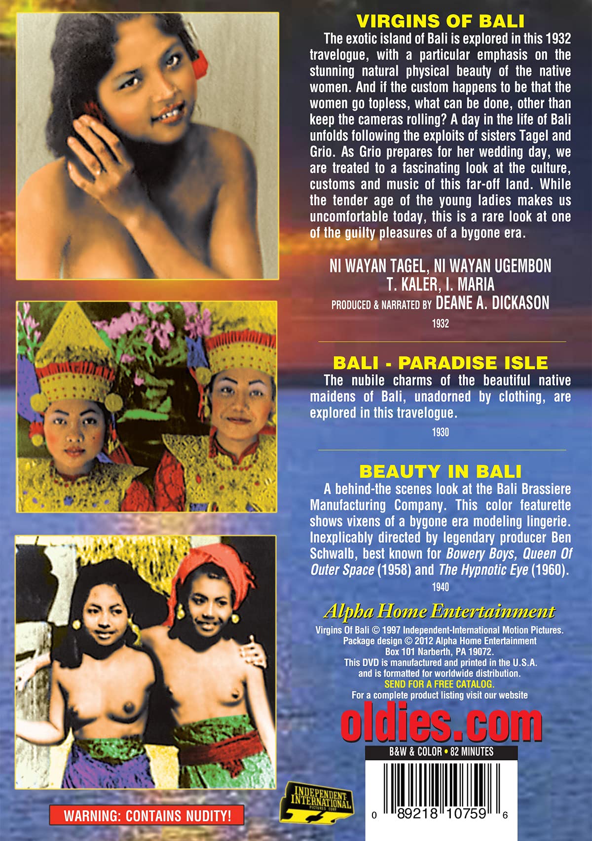 Virgins of Bali (Land of Love and Romance)