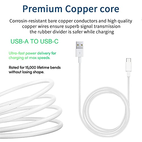 5V AC Power Adapter Charger and 5ft USB Charging Cord Cable Compatible with Vtech RM5754/HD/2HD, VTech RM5764/HD/2HD, VTech RM5864/HD/2HD, VTech RM7754/HD/2HD, VTech RM7764/HD/2HD Video Baby Monitor