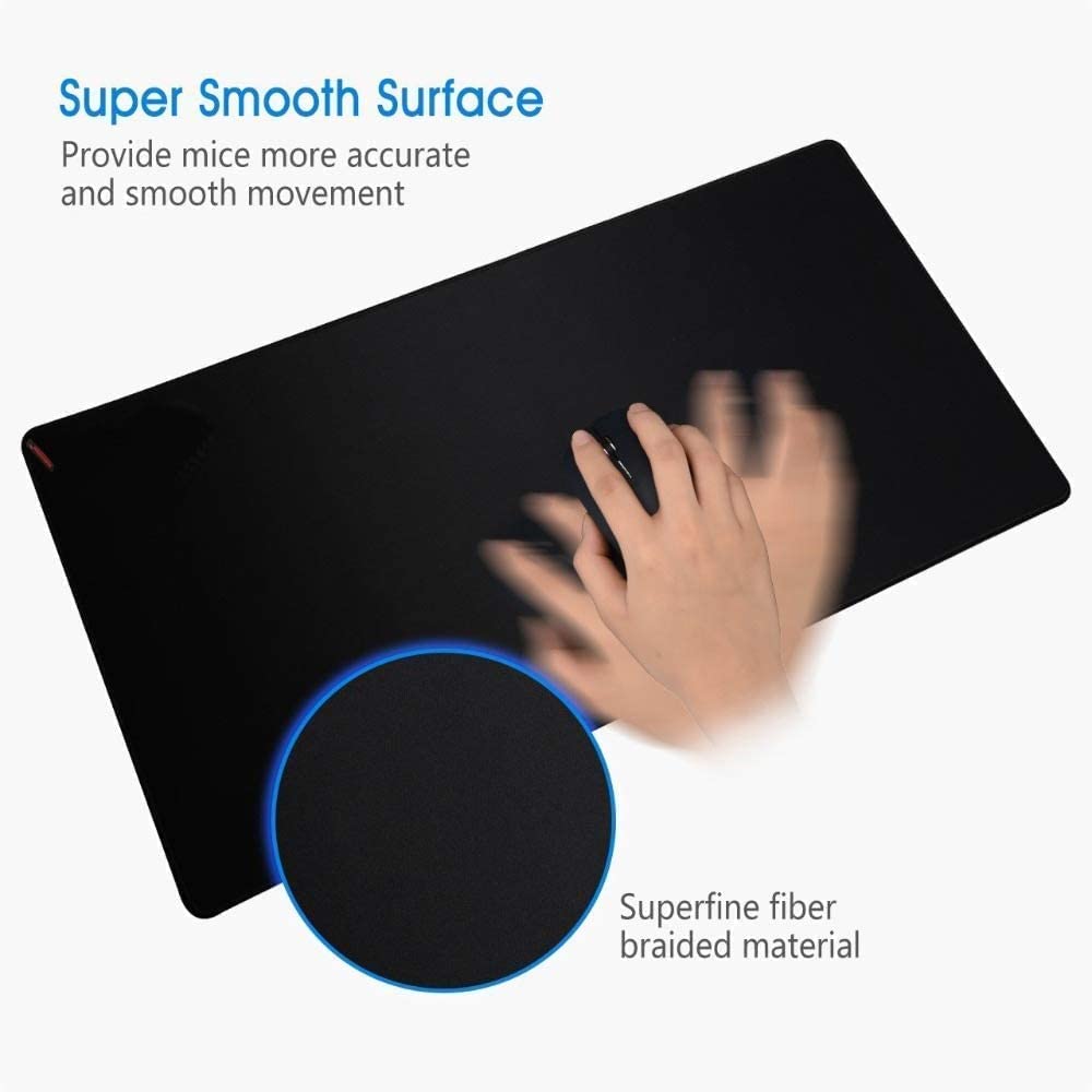 MTG Playmat, Game Mat 24 x 14 inches for MTG DTCG CCG RPG Trading Card Inked Game Playmats Smooth Rubber Surface Battle Game