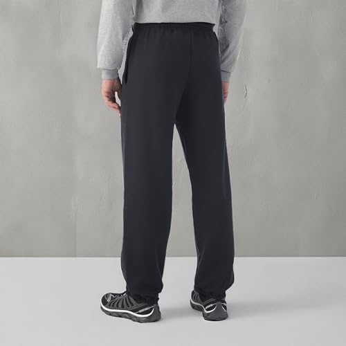 Fruit of the Loom Best Collection™ Men's Fleece Elastic Bottom Pant X-Large JNAVY