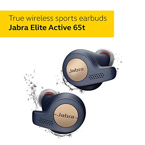 Jabra Elite Active 65t - Black True Wireless Sport Earbuds Black