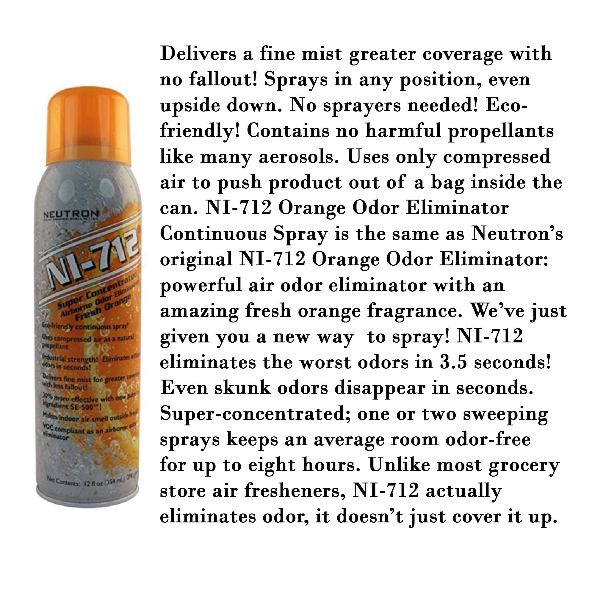 Ni-712 Neutron Industries Orange Dry Mist 14oz (3 Pack)