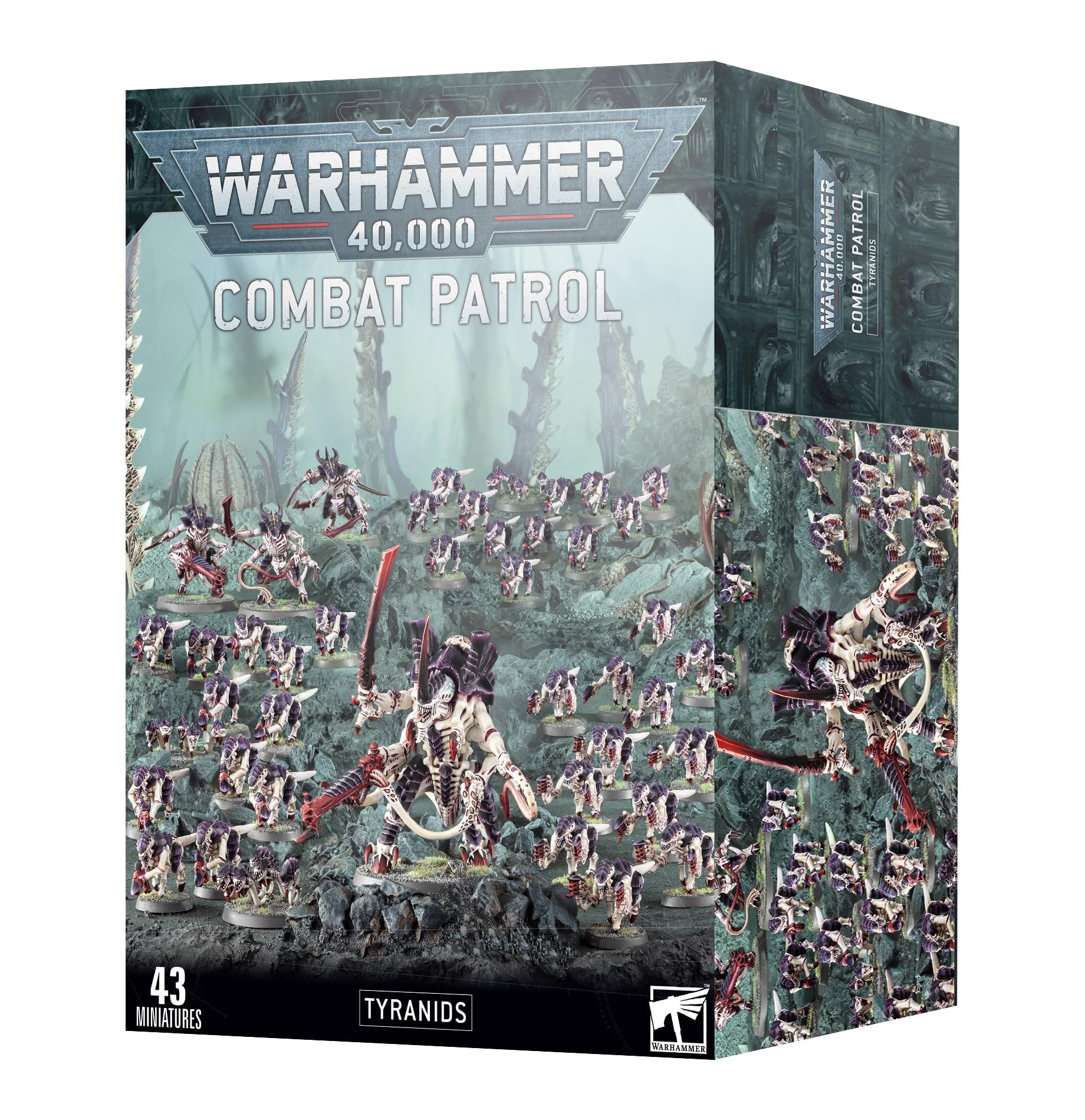 Games Workshop - Warhammer 40K TYRANIDS Combat Patrol: TABLETOP GAME, Miniature Wargame, Age 14+, Teen, Adult