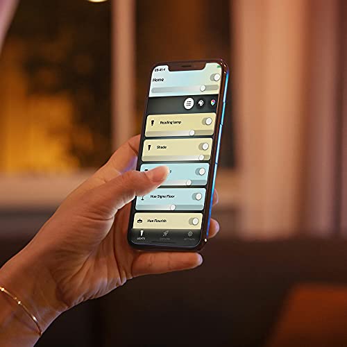 Philips Hue White Ambiance Single Smart LED Bulb [E14 Small Edison Screw] with Bluetooth, Compatible with Alexa, Google Assistant and Apple Homekit