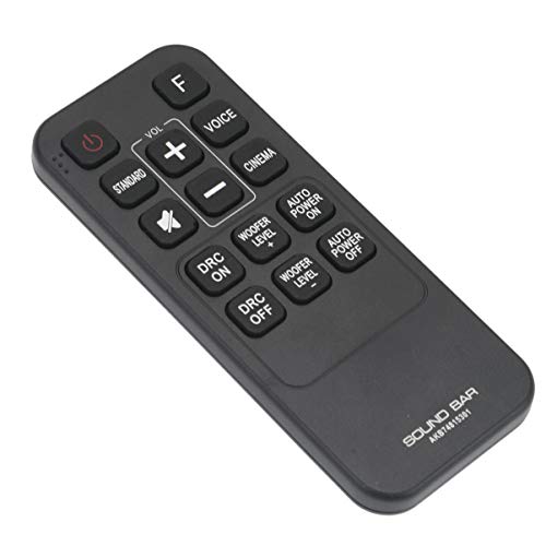AKB74815301 Remote Control Replacement Applicable for LG Soundbar S55A3-D LAS454B S45A1-D LAS453B SH3B SPH3B-W SH3K SJ4Y SPH4B-W LAS485B Sound Bar