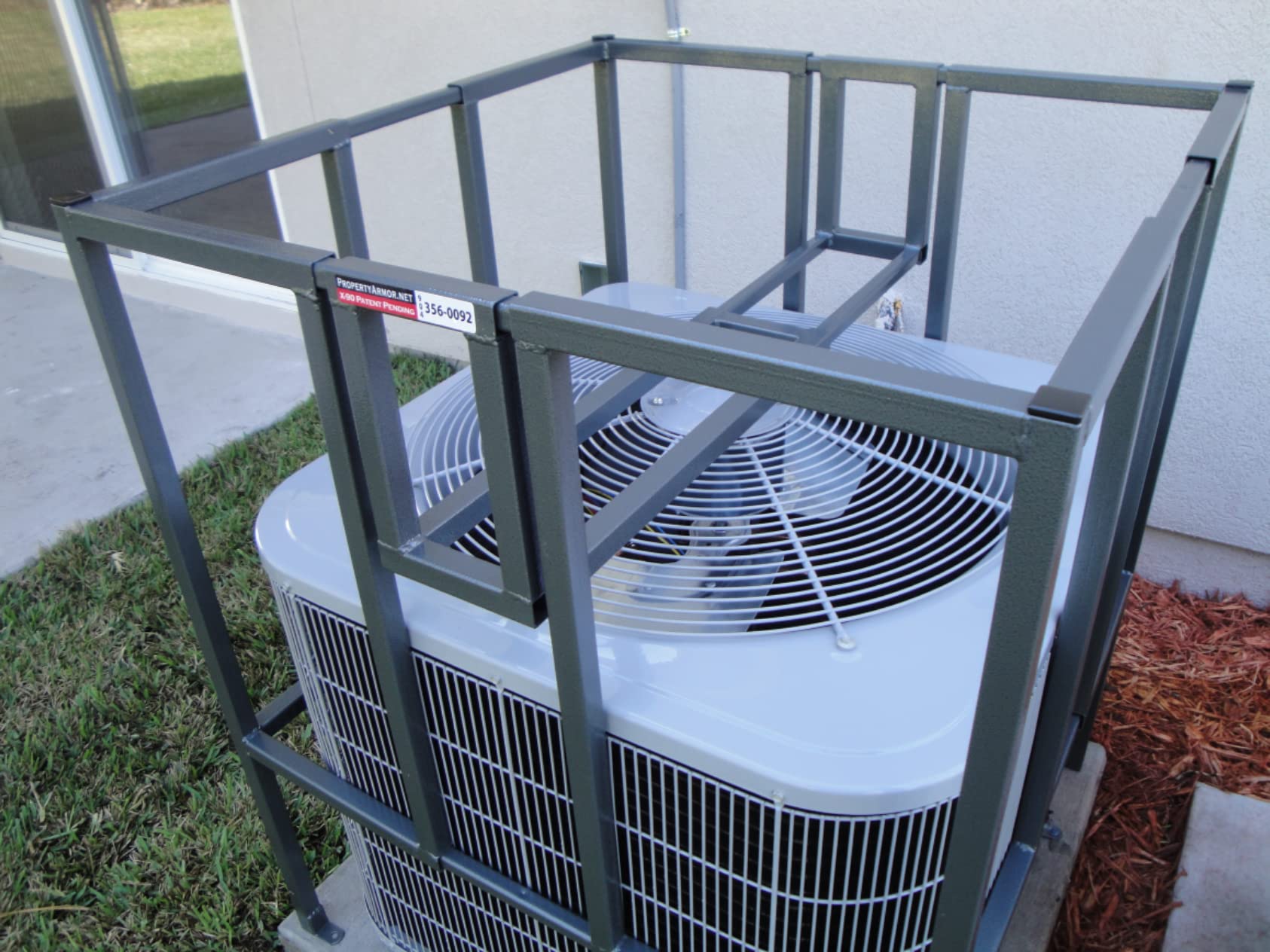 Property Armor Air Conditioner Adjustable Security Cage X90