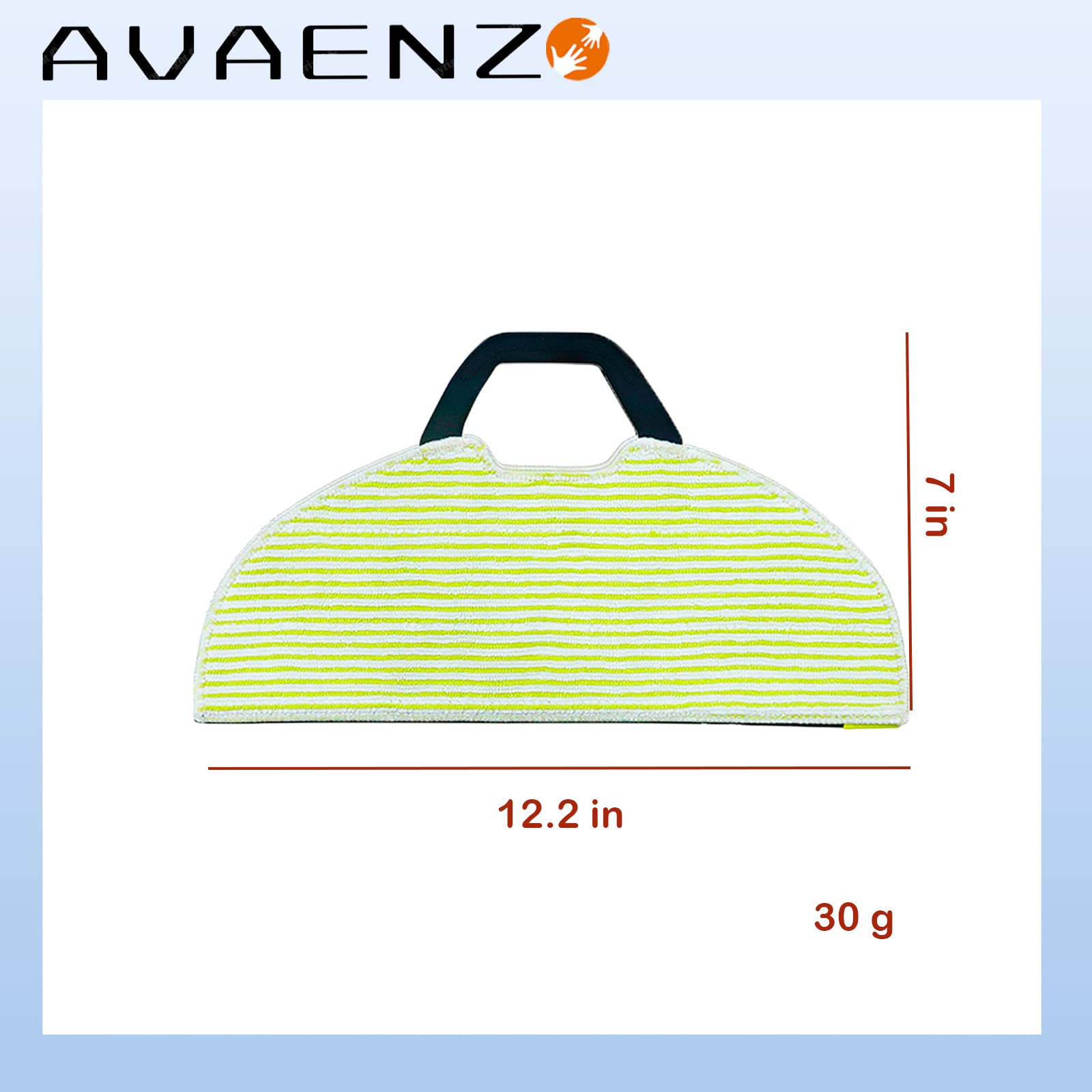 Replacement Parts for Shark AV2610WA RV2610WA Matrix Plus 2- in-1 Robot Vacuum Cleaner,1 Main Brush,2 Filters,3 Mop Pads,4 Side Brushes,1 Pre Filter,1 Filter&1 Pre-Motor Foam&Felt Filter
