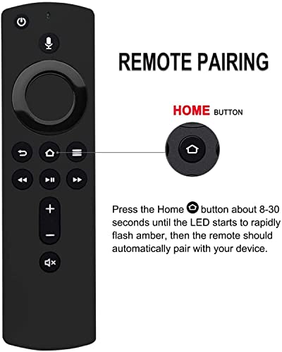 L5B83H Voice Remote Replacement Remote Controller Compatible with Amazon Fire TV Stick 4K, Fire TV Stick (2nd Gen), Fire TV Cube (2nd Gen)