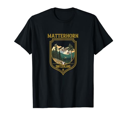 Matterhorn Souvenir Apparel - Matterhorn Hiking T-Shirt