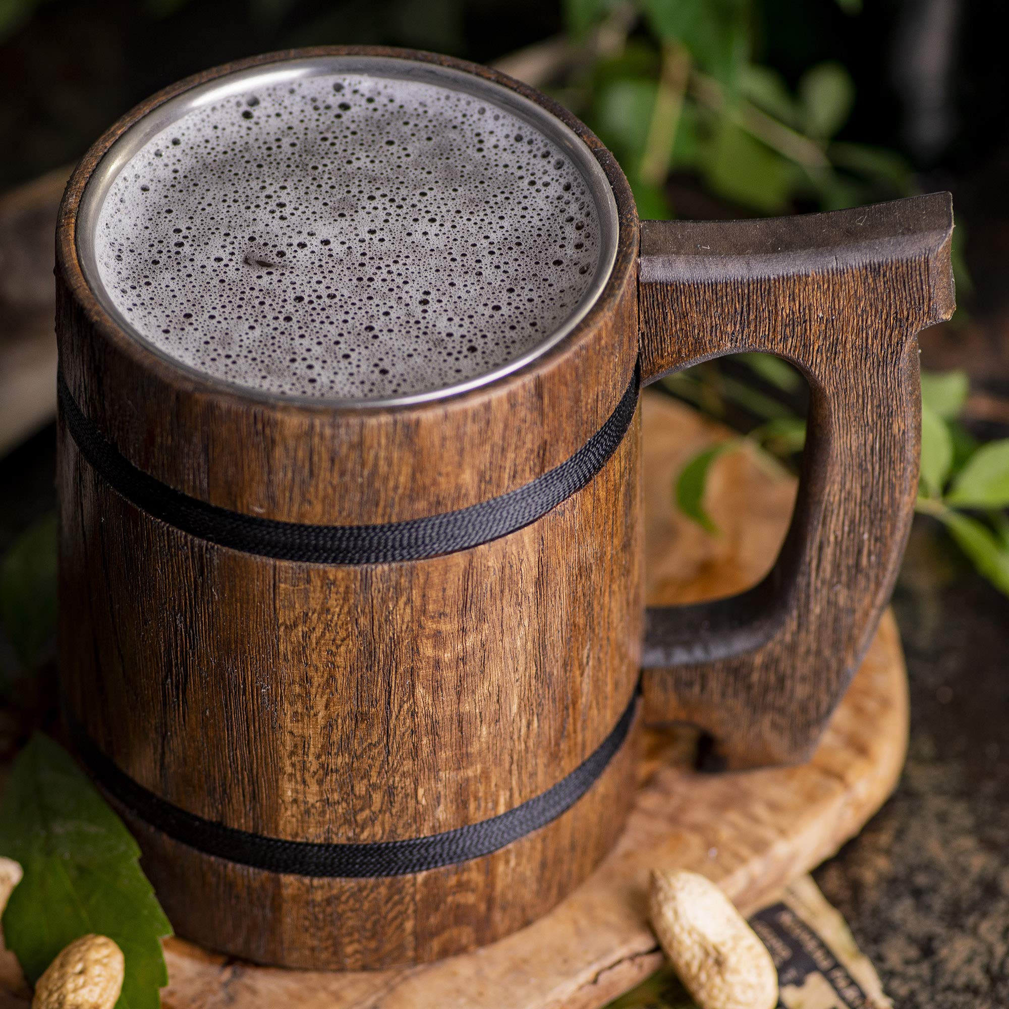 Tyranids Beer Stein, Personalized 40K Mug, Game Lover Gift, Personalized Wooden Tankard
