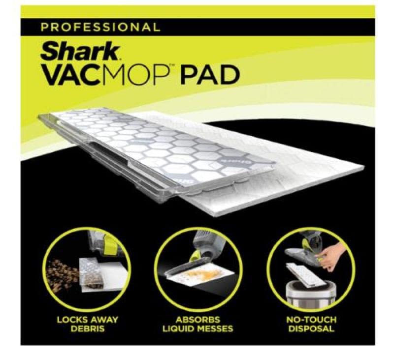 Howay Replacement Parts Disposable Hard Floor Pads Mop Cloths Compatible with for Shark VACMOP VM252 Vacuum Cleaner Accessories(1-10pcs) (2)