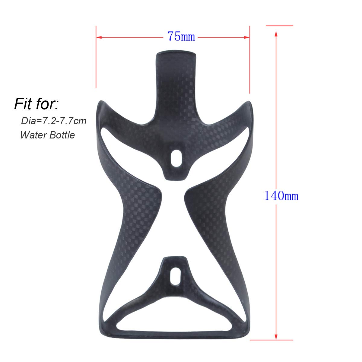 ThinkTop Ultra-Light Full Carbon Fiber Mountain Bike Drink Water Bottle Cage Holder for Road Bike MTB Bicycle