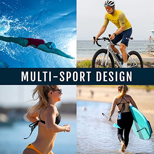 H2O Audio TRI PRO Multi-Sport Headphones - Offline & Underwater Streaming Music (Playlist+) Waterproof Bone Conduction Bluetooth Open Ear Headset with Built-in MP3 Player - Swimming, Running, Cycling