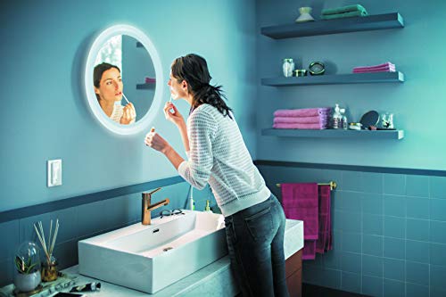 Philips Hue White Ambiance Adore Smart Lighted Mirror with Dimmer Switch (Requires Hue Hub, Works with Amazon Alexa, HomeKit & Google Assistant)