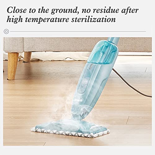 Y-Step 8 Pack Shark Steam Mop Replacement Pads, Compatible with Shark S1000 Series, S1000 S1000A S1000C S1000WM Steam and Scrub All-in-One Scrubbing Mop for Tile and Hardwood Floor Washable