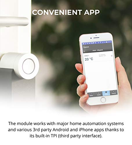EyezOn Envisalink EVL-4EZR IP Security Interface Module for DSC and Honeywell (Ademco) Security Systems, Compatible with Alexa