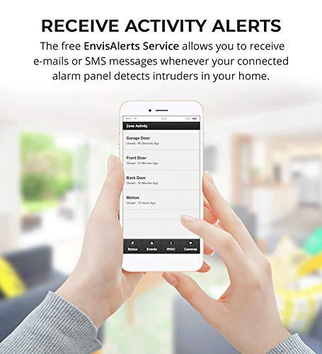 EyezOn Envisalink EVL-4EZR IP Security Interface Module for DSC and Honeywell (Ademco) Security Systems, Compatible with Alexa