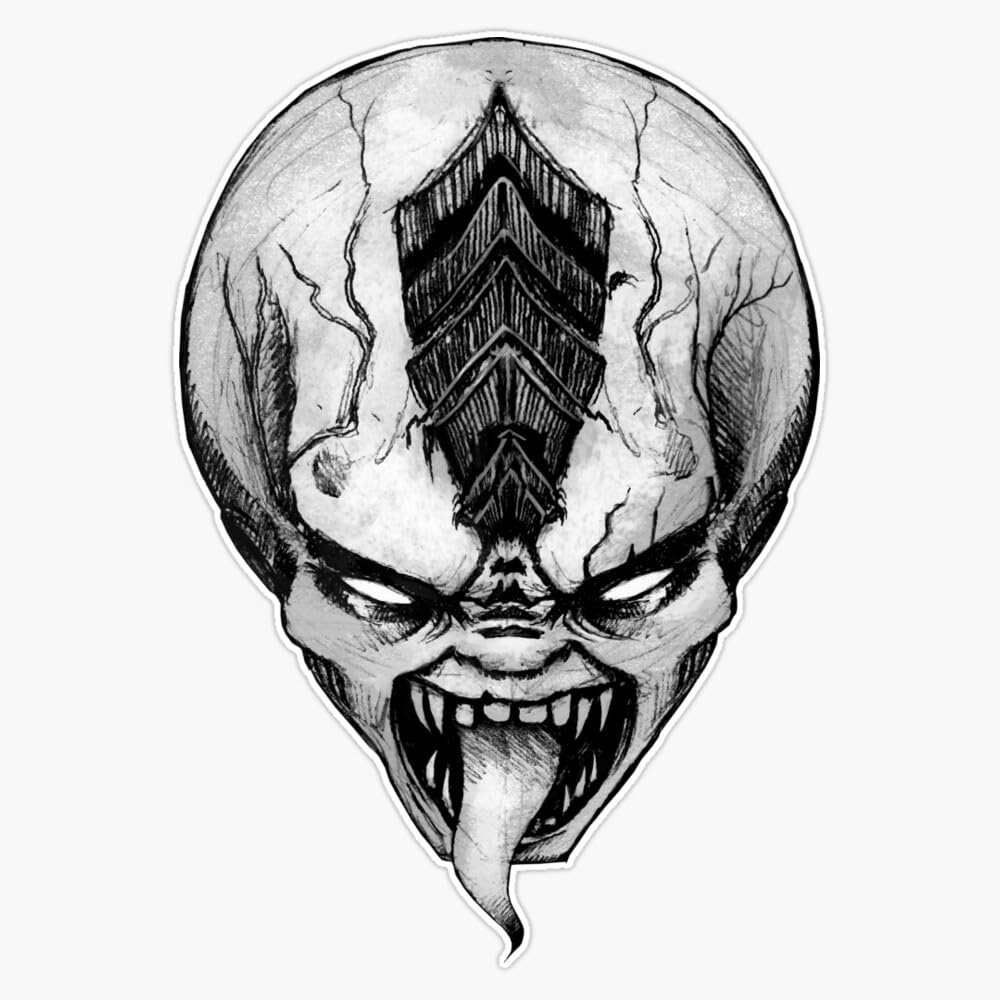 Magnet Genestealer Tyranid Magnetic Vinyl Sticker 5"