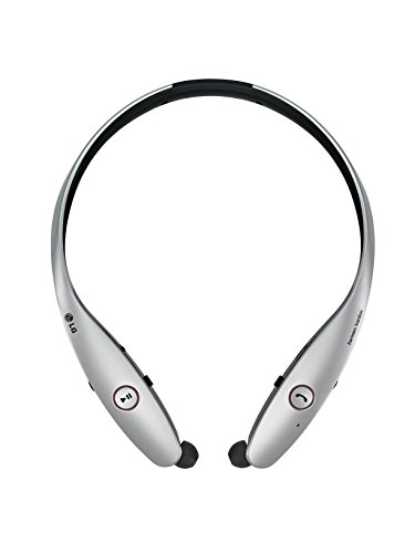 LG Electronics Tone INFINIM Bluetooth Stereo Retractable Headset HBS-900 Silver