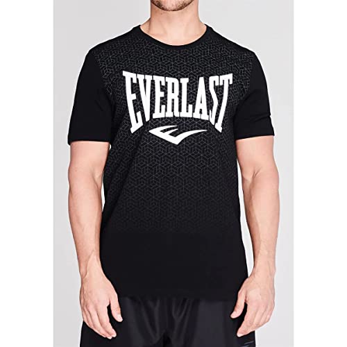 Everlast Men's Geo Print Short-Sleeve Tee Black S