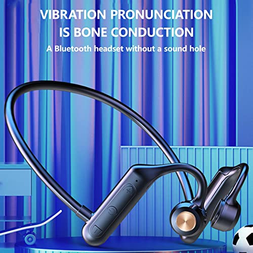 Gspmoly Wireless Bluetooth Headset Bone-Conduction Headphones Bluetooth 5.3 Wireless Earbuds Sport, Fashion Wireless Earphones Earbuds Headset for Workouts & Running