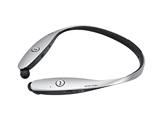 LG Electronics Tone INFINIM Bluetooth Stereo Retractable Headset HBS-900 Silver